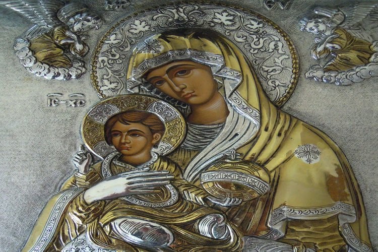 Χαιρετισμοί στην Παναγία Στάση Δ - Τεῖχος εἰ... | xristianos.gr